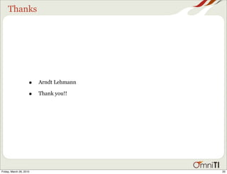 Yet Another Replication Tool: RubyRep | PPT