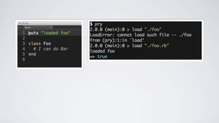 Ruby's require, autoload and load methods | PDF