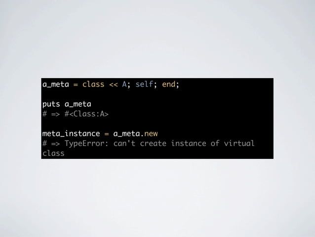 Ruby singleton class | PPT