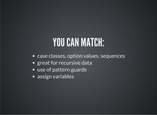 Rubyslava - scala pattern matching | PDF