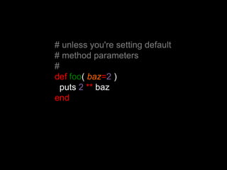 Ruby Style Guide | PPT