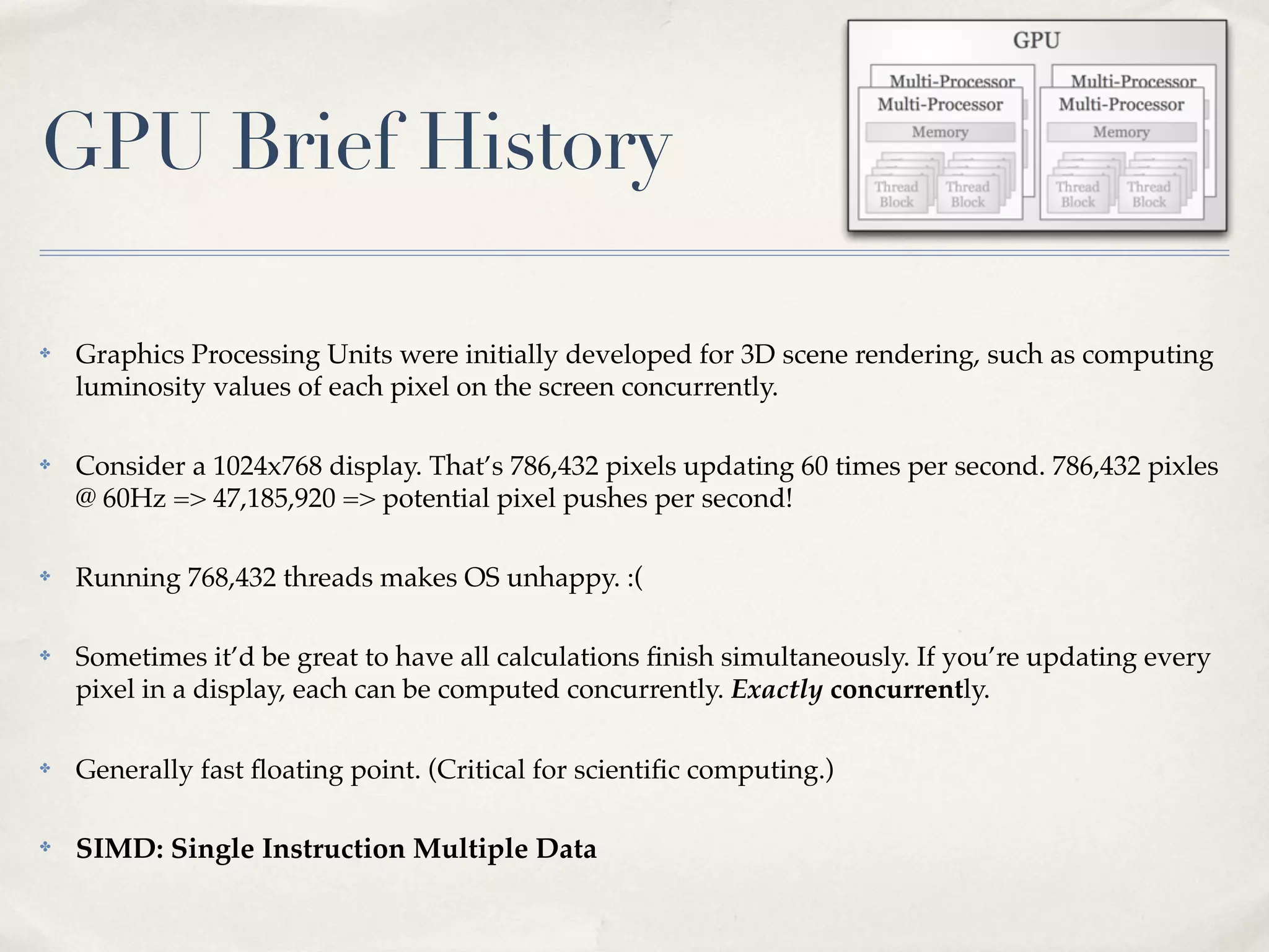 Ruby Supercomputing - Using The GPU For Massive Performance Speedup v1.1 | PPT