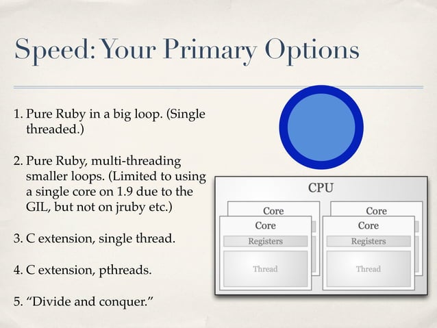Ruby Supercomputing Using The Gpu For Massive Performance Speedup V1