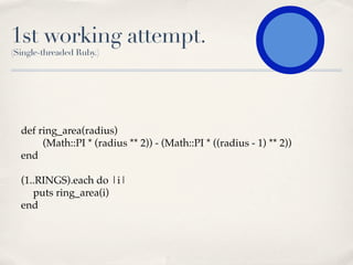 Ruby Supercomputing - Using The GPU For Massive Performance Speedup v1.1 | PPT