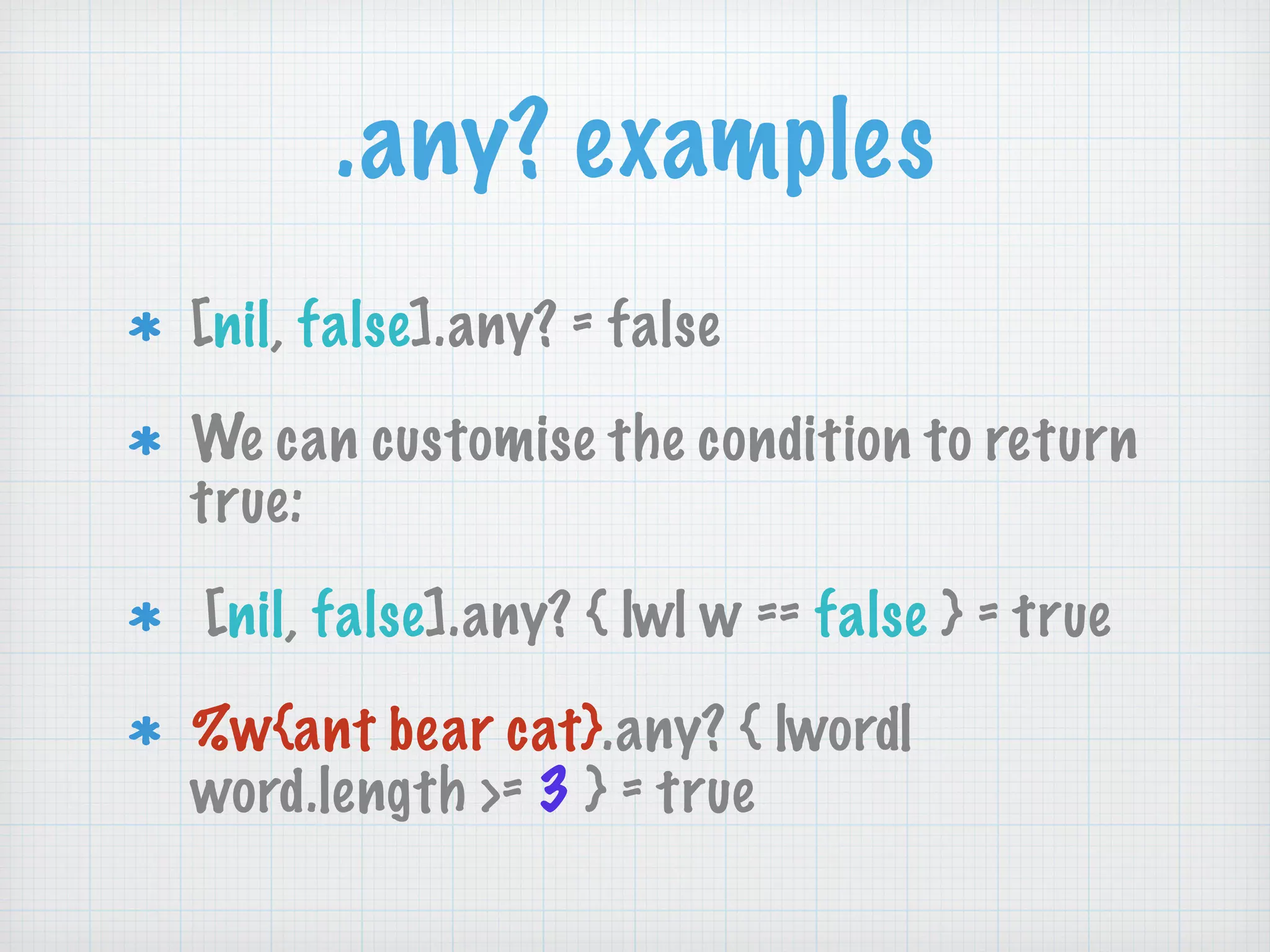 Different between .nil?, .empty?, .bank?, .present? and .any? | PDF | Programming Languages ...