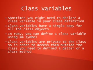 Ruby training day1 | PPT