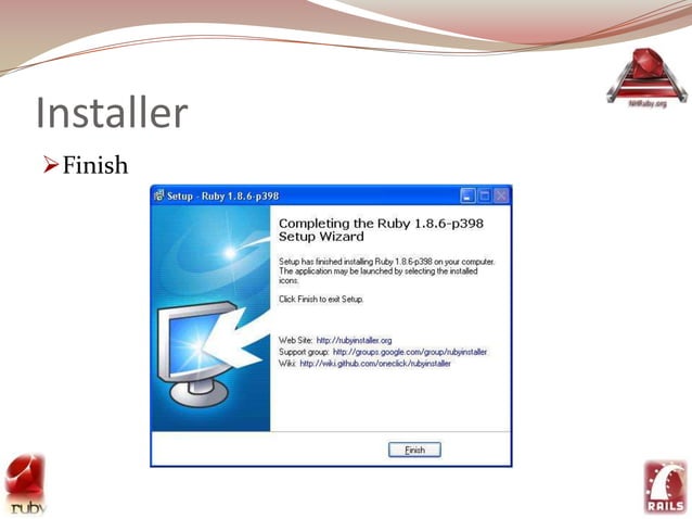 Ruby windows | PPTX | Programming Languages | Computing
