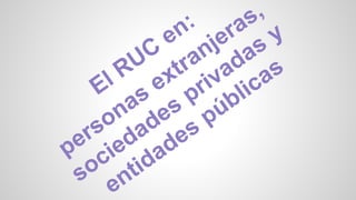 Ruc | PPTX