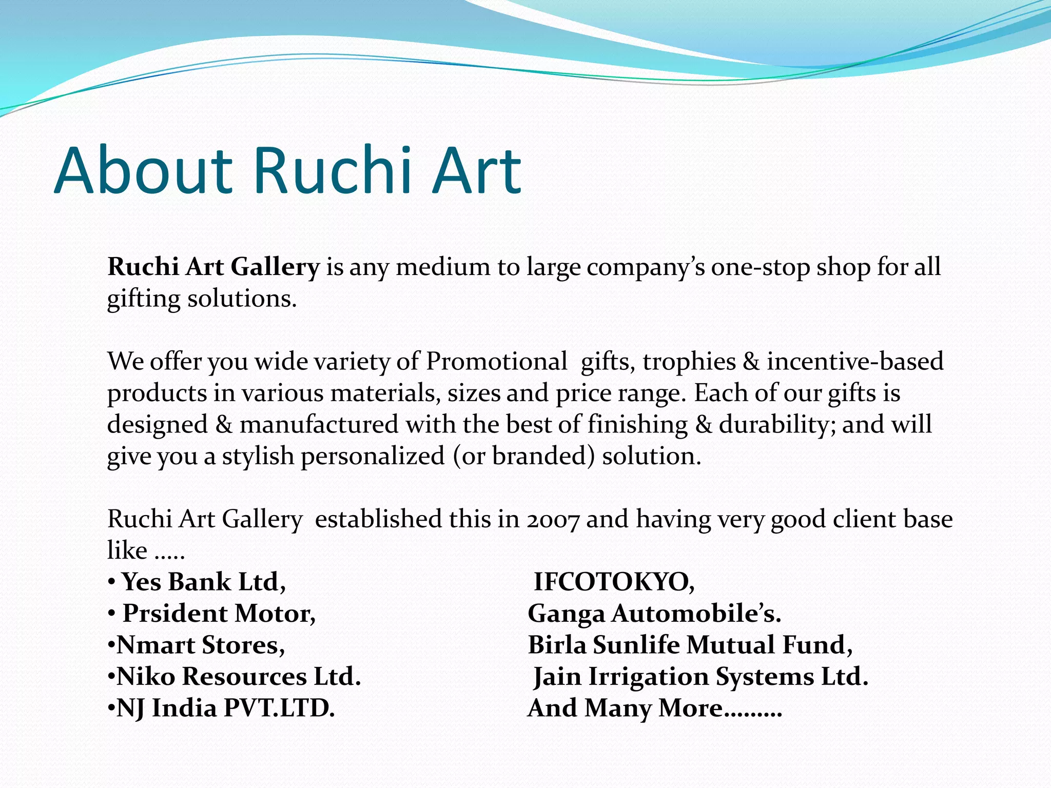 Ruchi Art Presentation | PPSX | Design | Fine Art