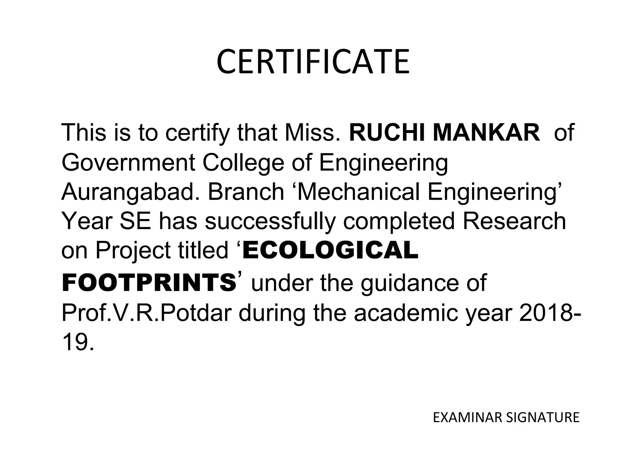 ecological footprinting | PPT