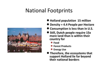 ecological footprinting | PPT