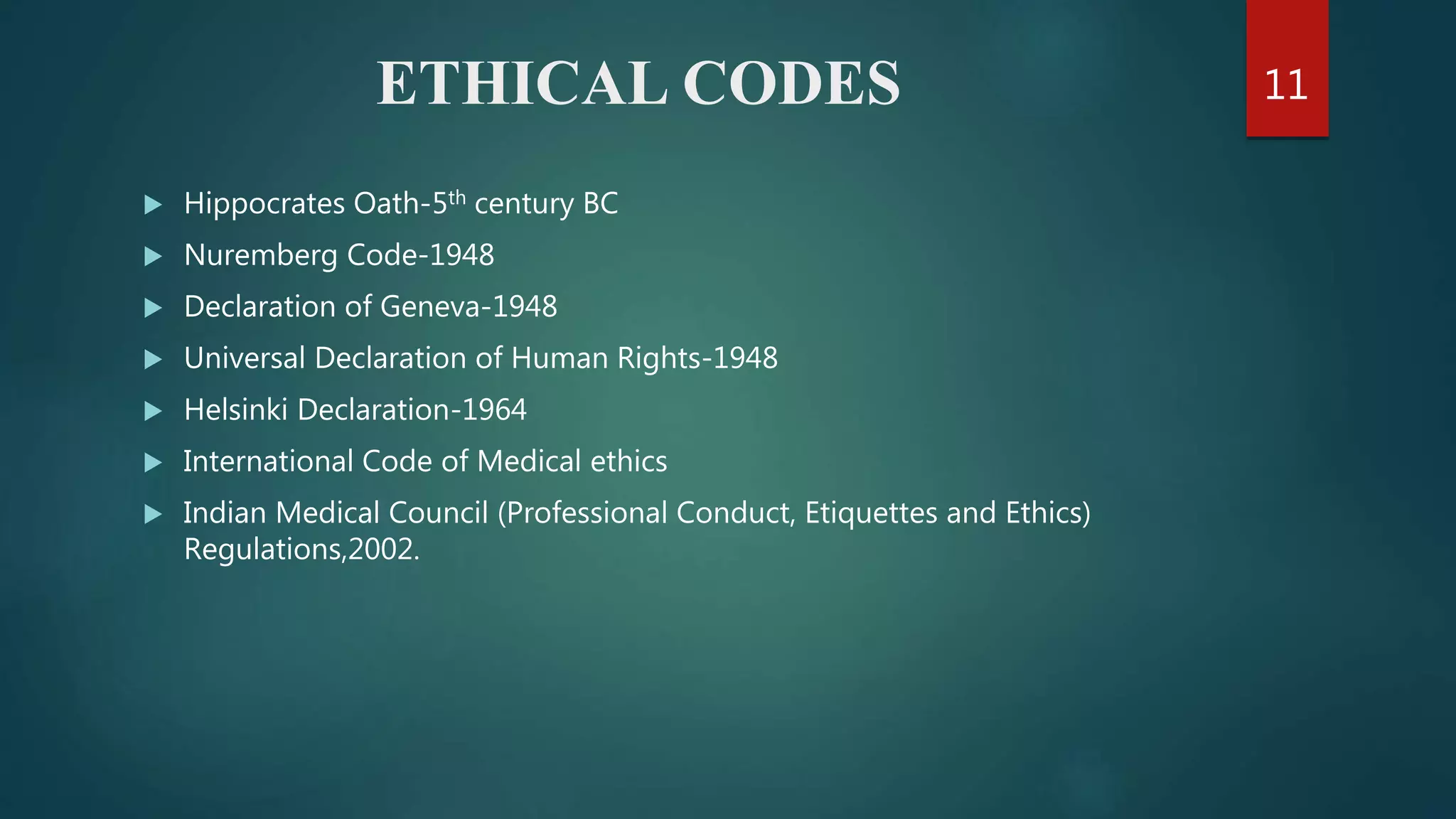 Medical Ethics | PPTX