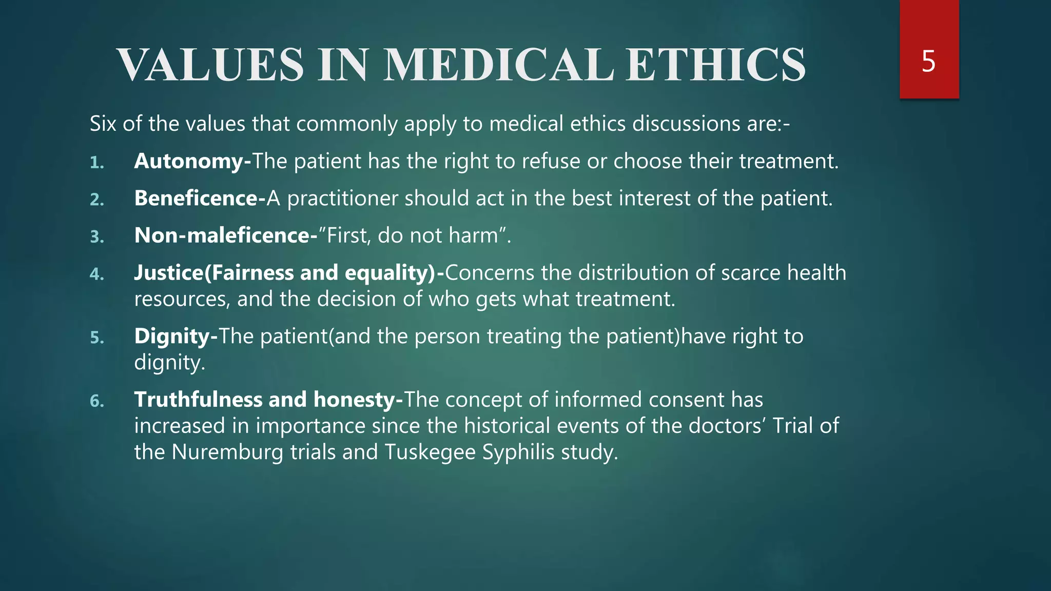 Medical Ethics | PPTX