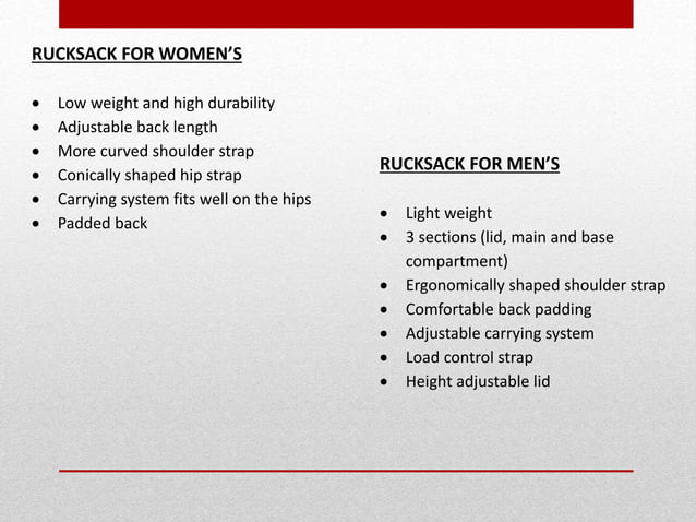 Rucksack design process and research | PPTX | Travel Accessories | Travel