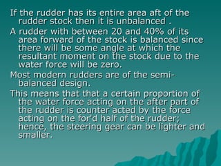Ship Rudders | PPT | Sailing | Sports