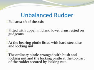 Rudders and propellers | PPTX