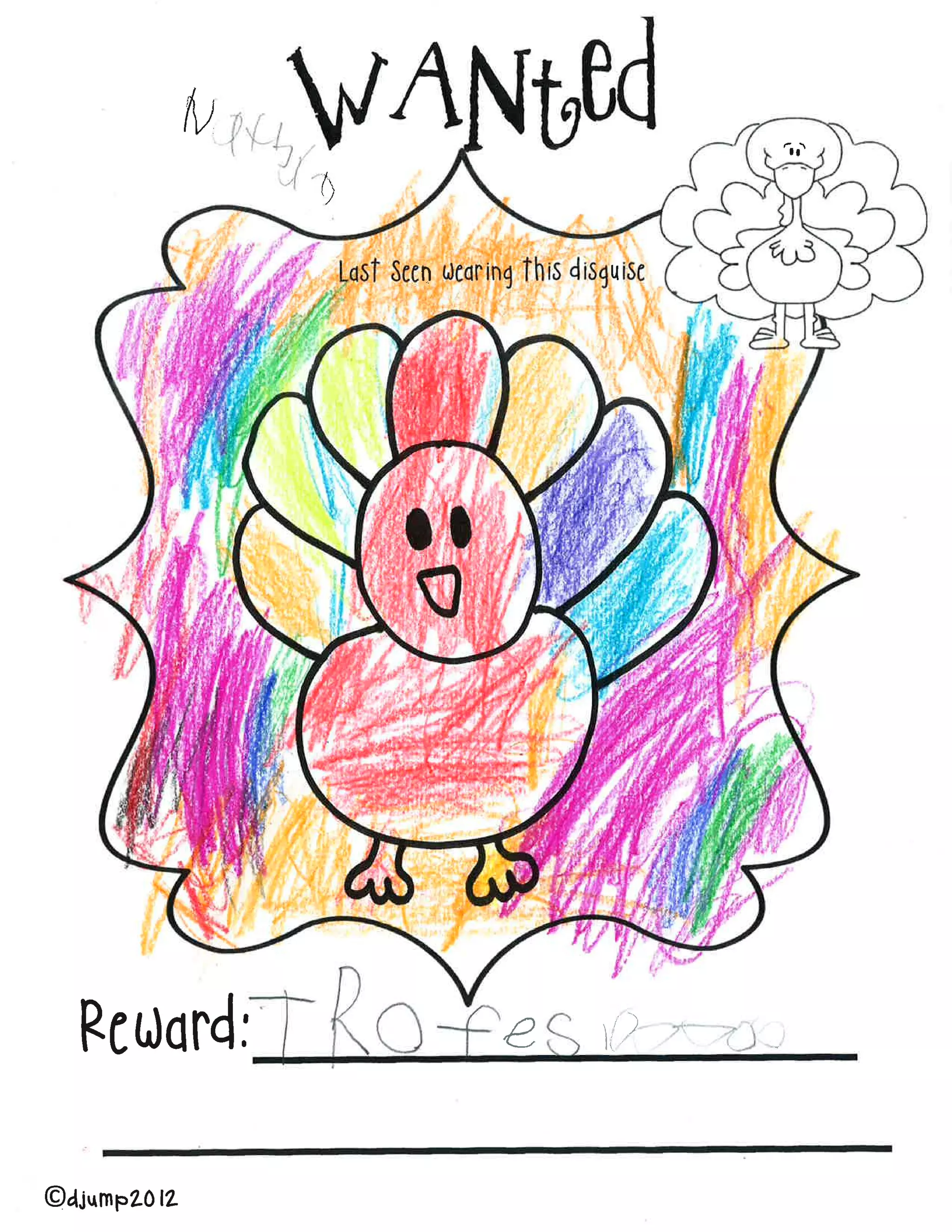 Rudd Hand Drawn Turkey Wanted Posters | PDF