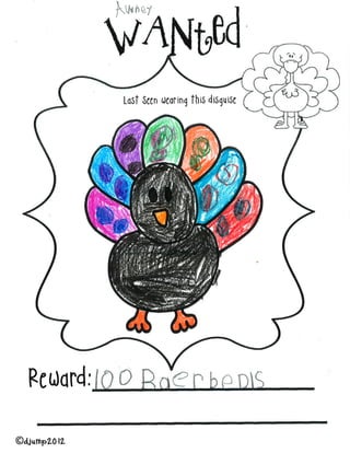 Rudd Hand Drawn Turkey Wanted Posters | PDF