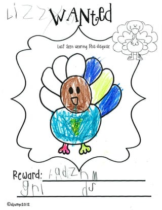 Rudd Hand Drawn Turkey Wanted Posters | PDF