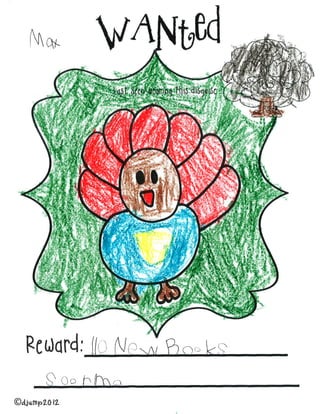 Rudd Hand Drawn Turkey Wanted Posters | PDF