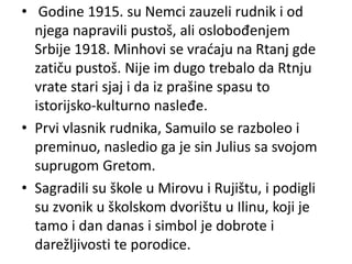 Rudnik rtanj i planina rtanj kao ambijentalna sredina by Jovana Šumar ...