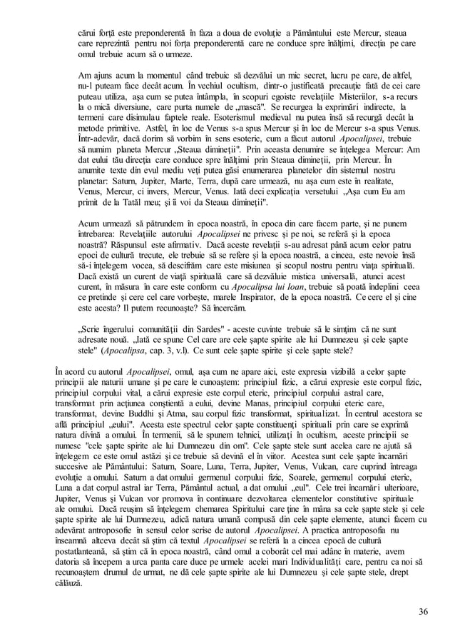Rudolf Steiner - Apocalipsa lui Ioan | PDF