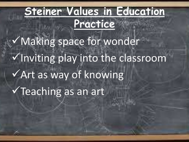 Rudolf steiner philosophy of education presentation, | PPTX | Secondary ...