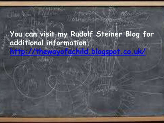 Rudolf steiner philosophy of education presentation, | PPTX | Secondary ...