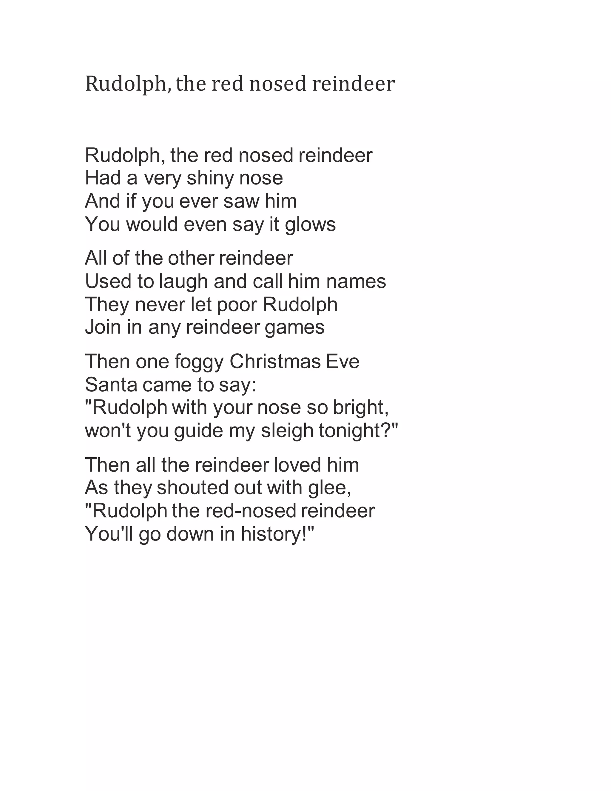 Rudolph | DOCX