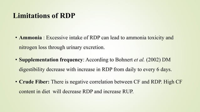 RUDP and RDP.pptx digestion and utilization | PPTX | Digestive ...