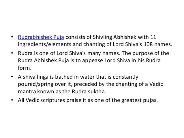 Rudrabhishek Puja Benefits and Preparations | PPTX