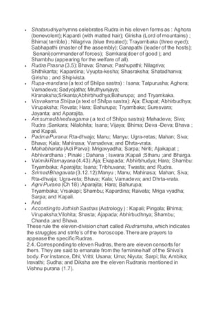 Rudra eleven (from google.com ) . . | DOCX | Hinduism | Religion ...