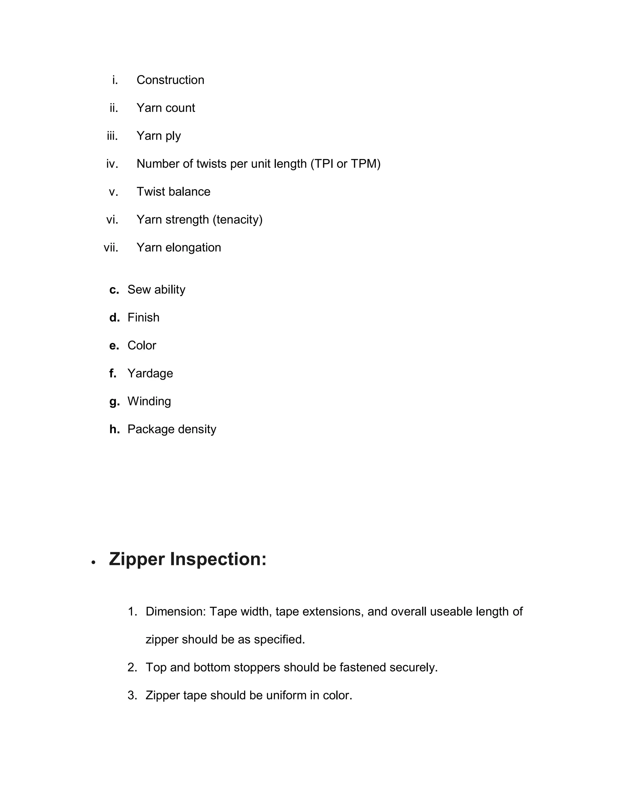 Assignment on Garments Inspection System | PDF