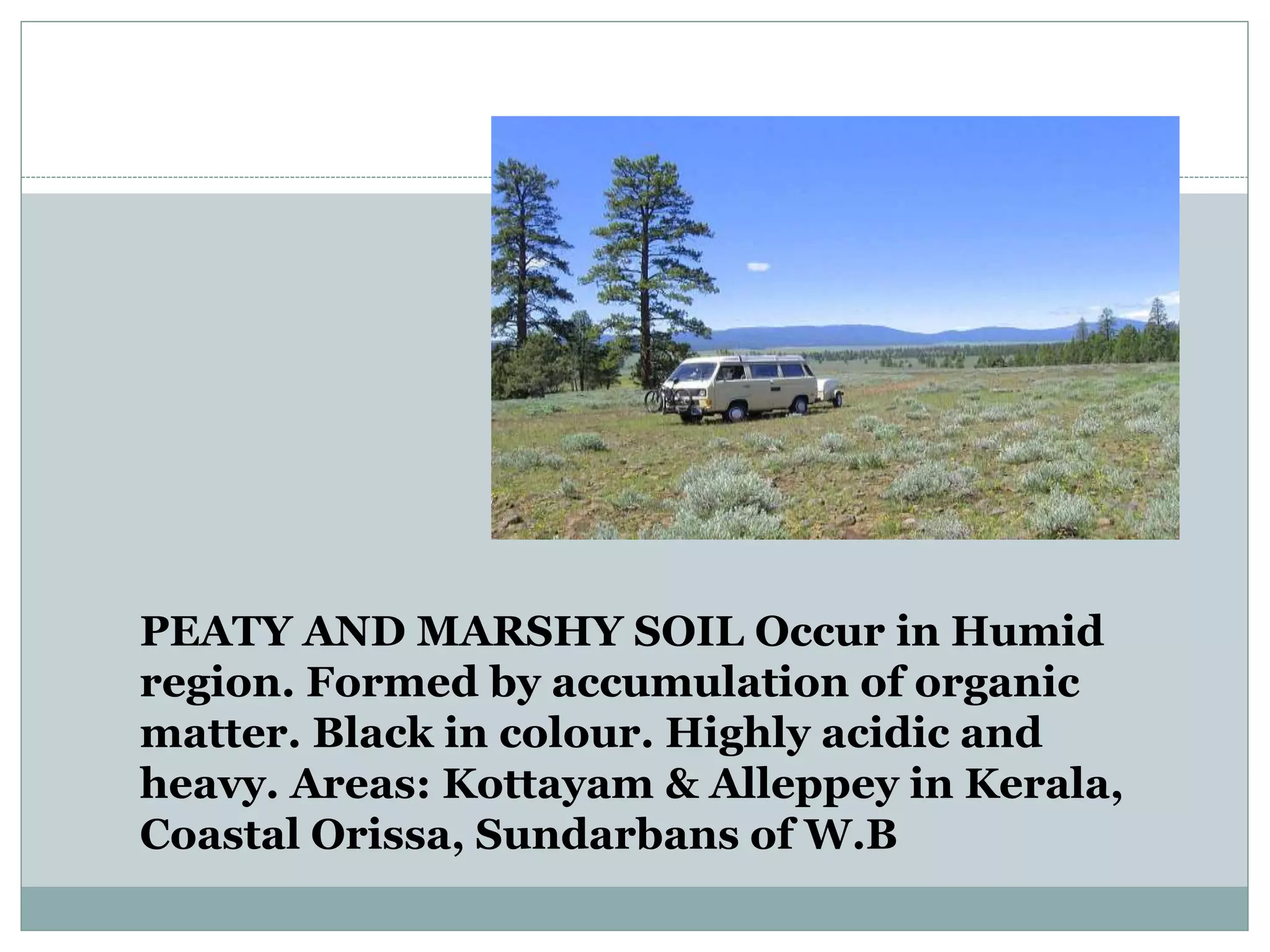 soil type and their characteristic | PPTX