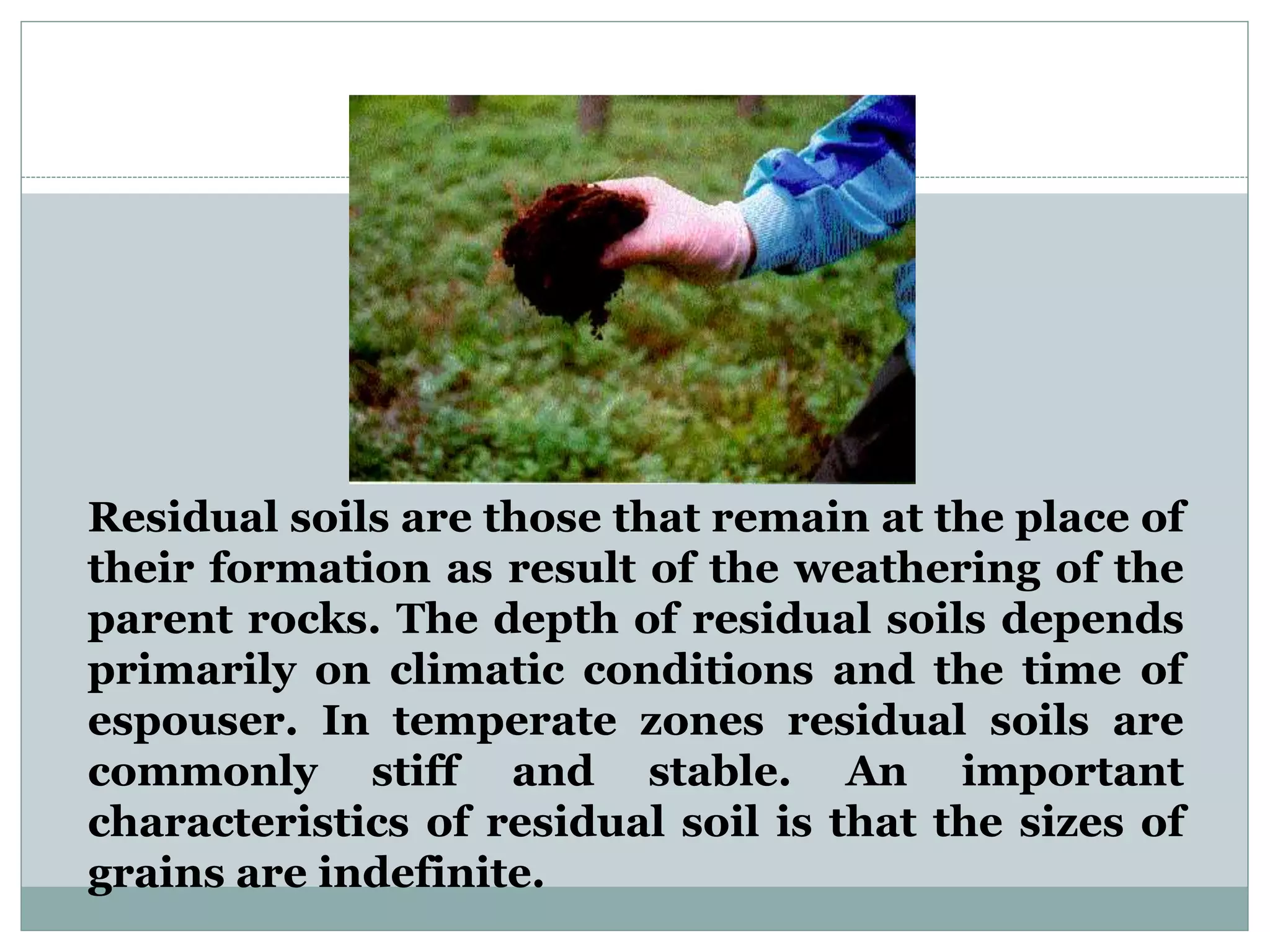 soil type and their characteristic | PPTX