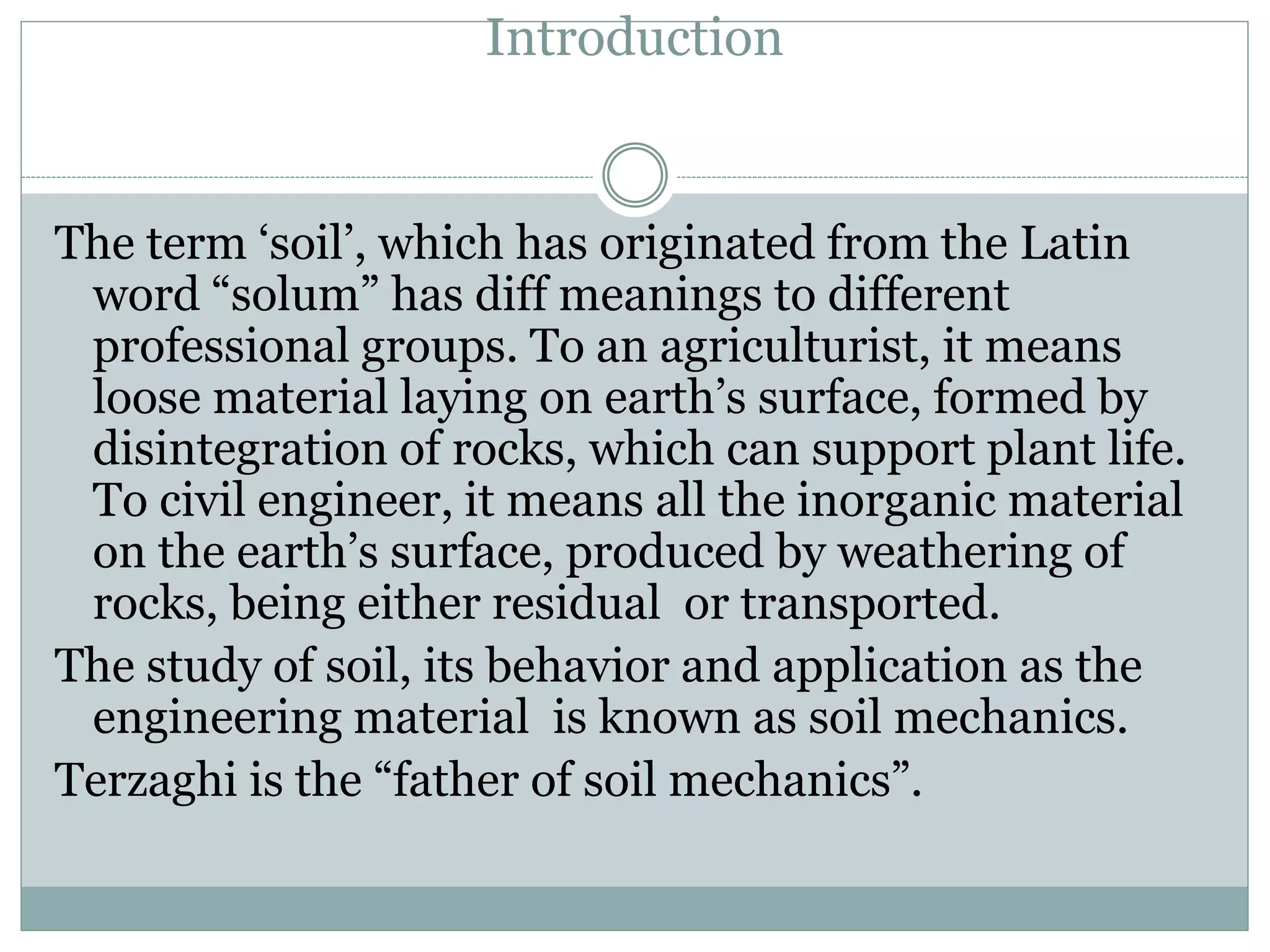 soil type and their characteristic | PPTX