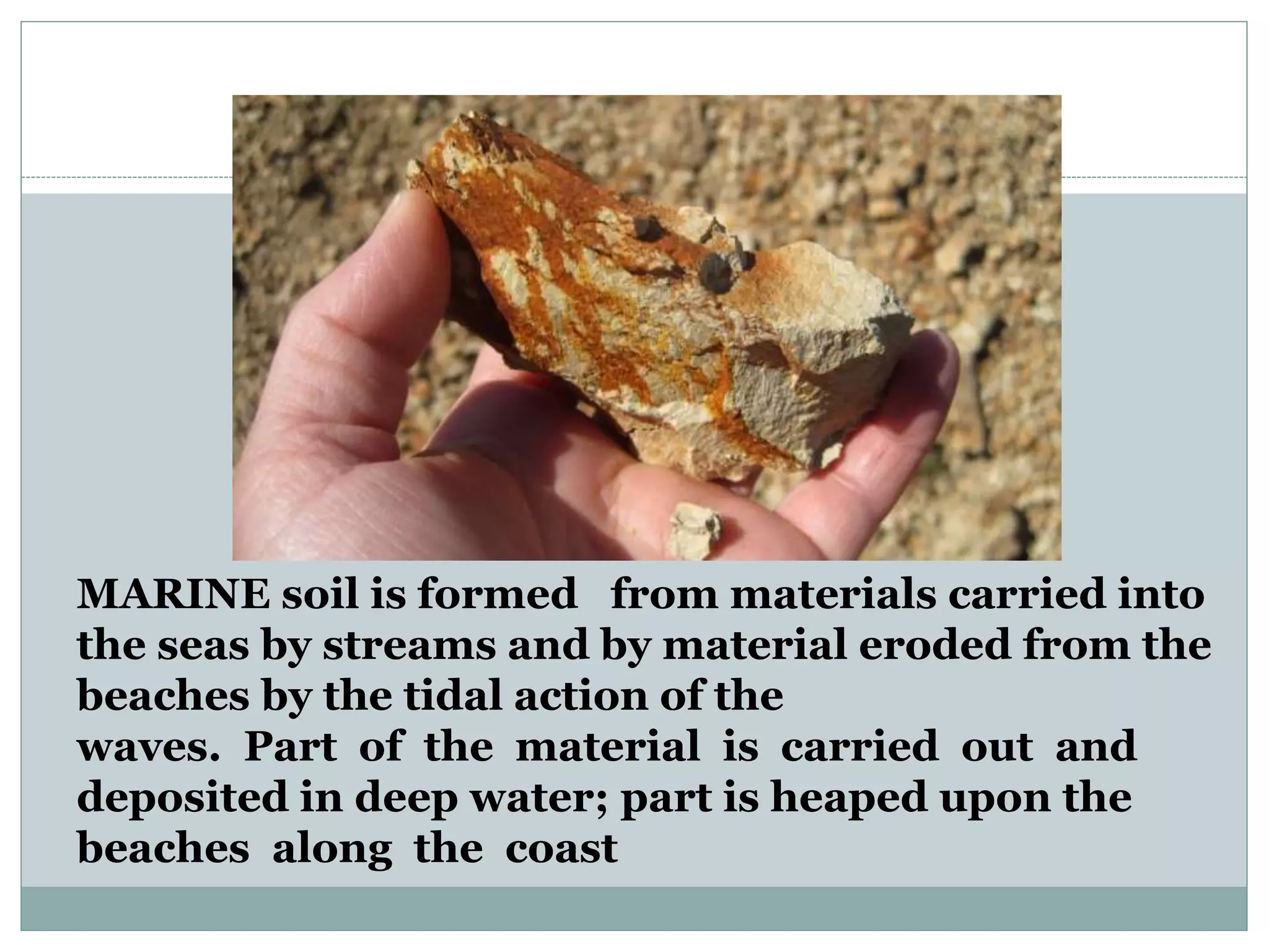 soil type and their characteristic | PPTX