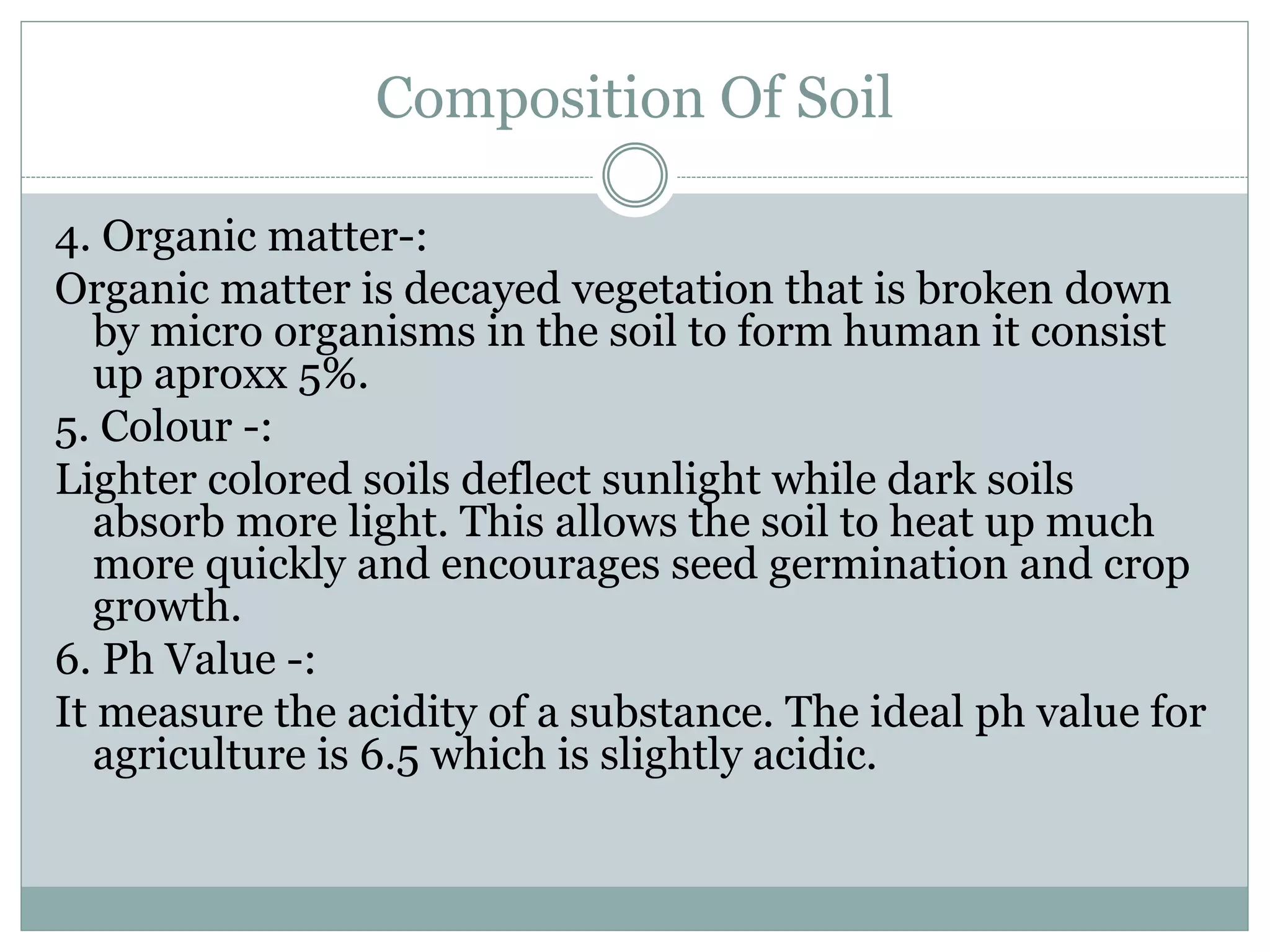 soil type and their characteristic | PPTX