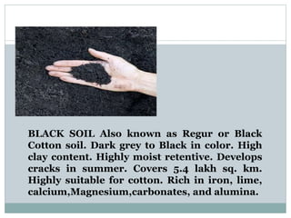 soil type and their characteristic | PPTX