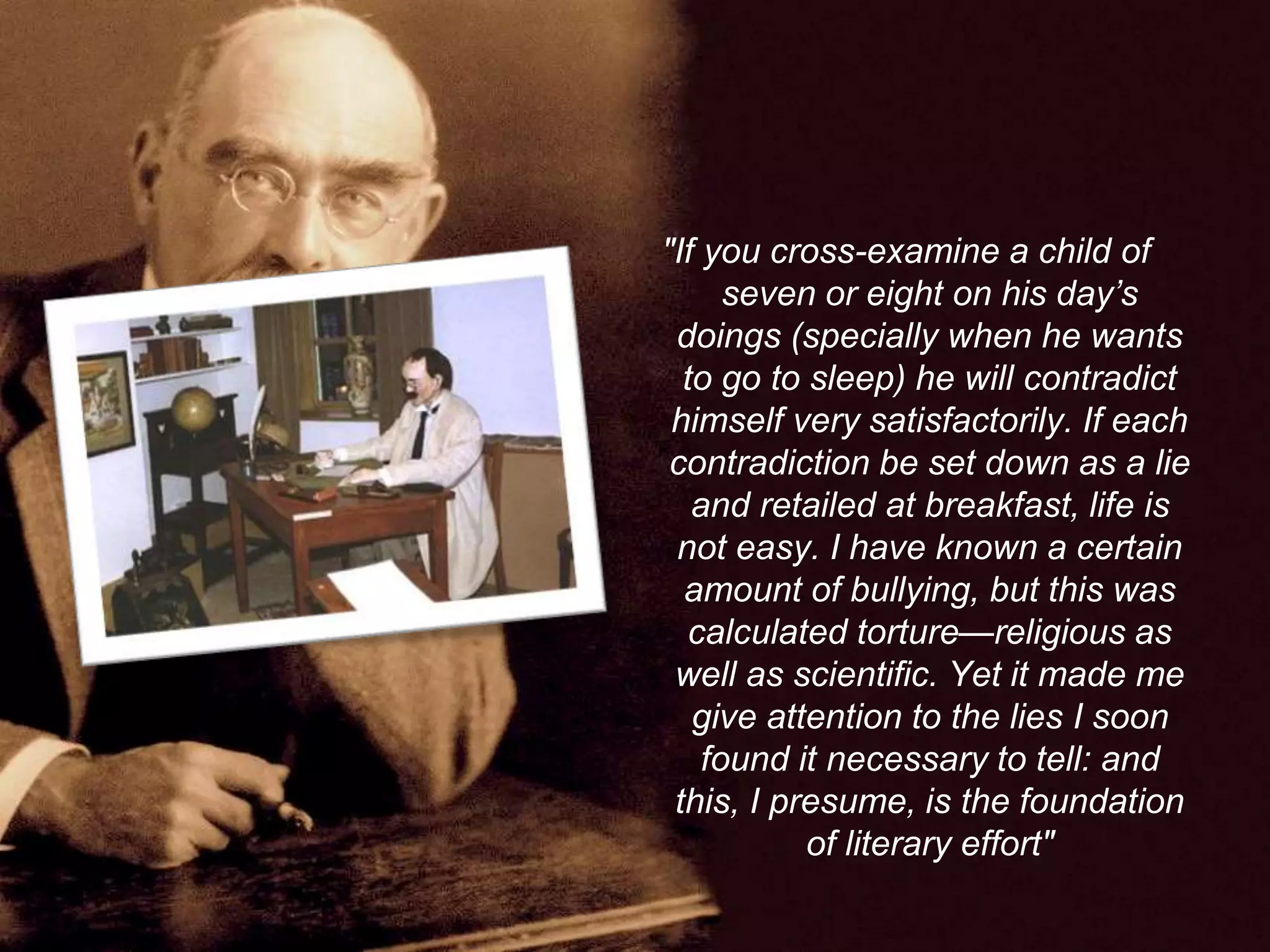 Rudyard Kipling biography. | PPTX