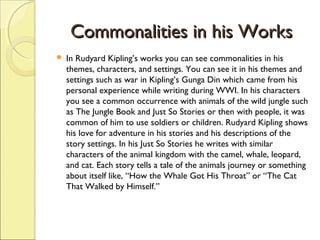 Rudyard kipling eng 1102 | PPT