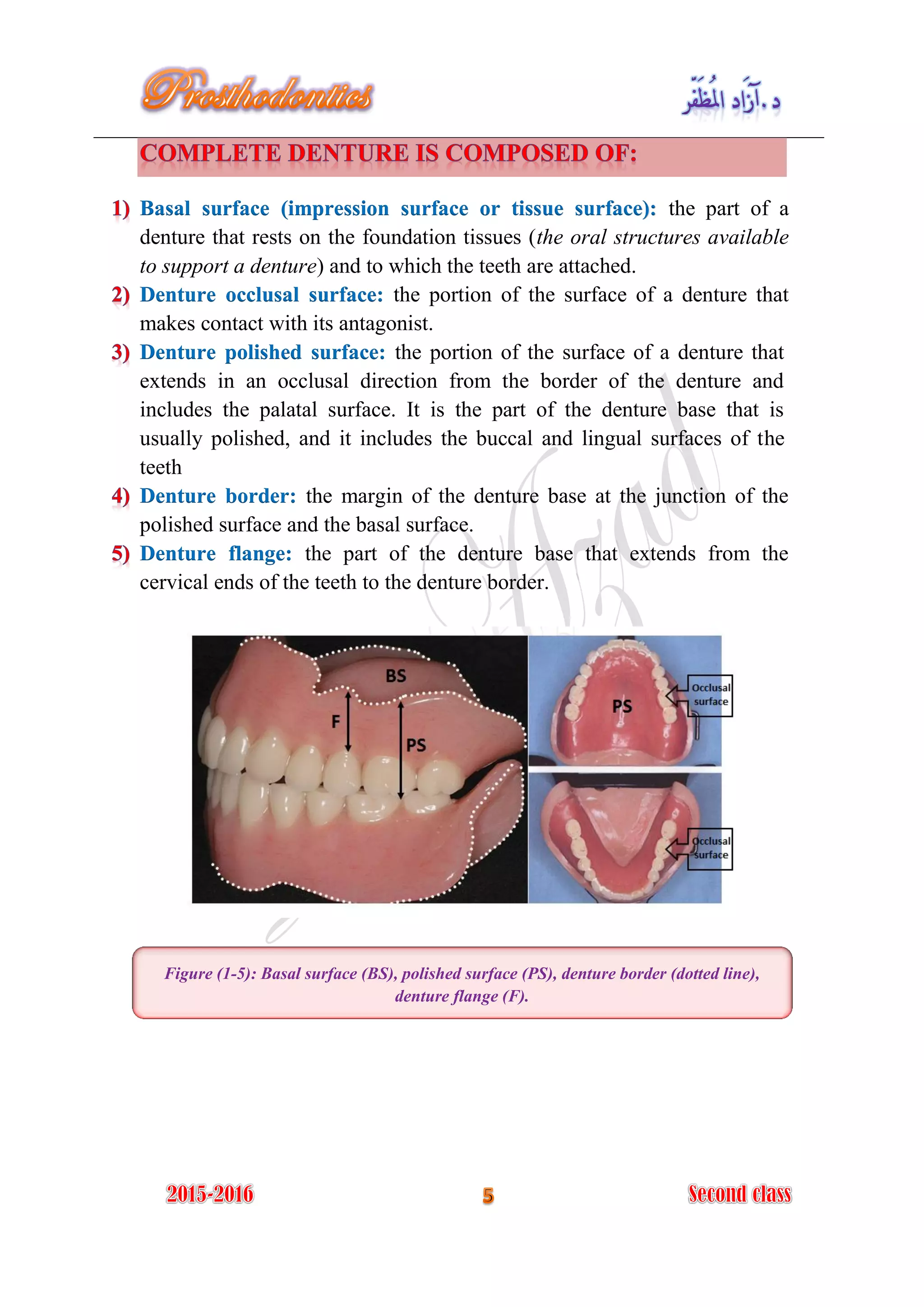 Complete denture prosthodontics 2016 | PDF