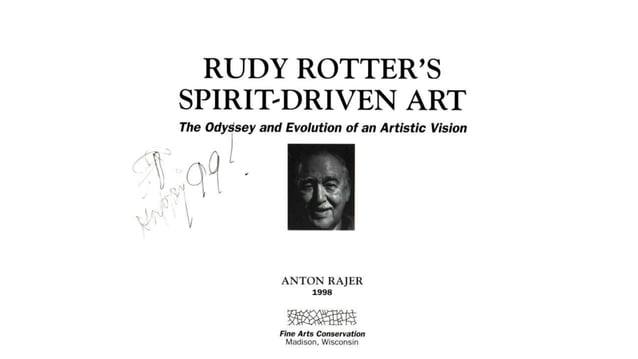 Rudy Rotter’s Spirit Driven Art Book | PPT | Free Download