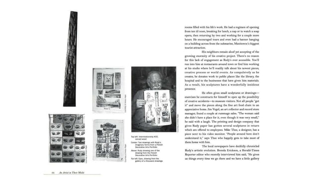 Rudy Rotter’s Spirit Driven Art Book | PPTX