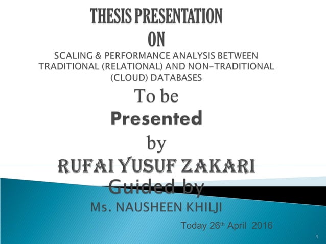 Performance Analysis Between Sql Ans Nosql Ppt