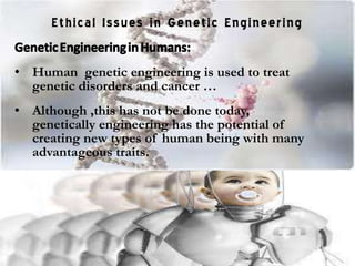 Genetic Engineering Tools and Techniques | PPTX