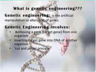 Genetic Engineering Tools and Techniques | PPT