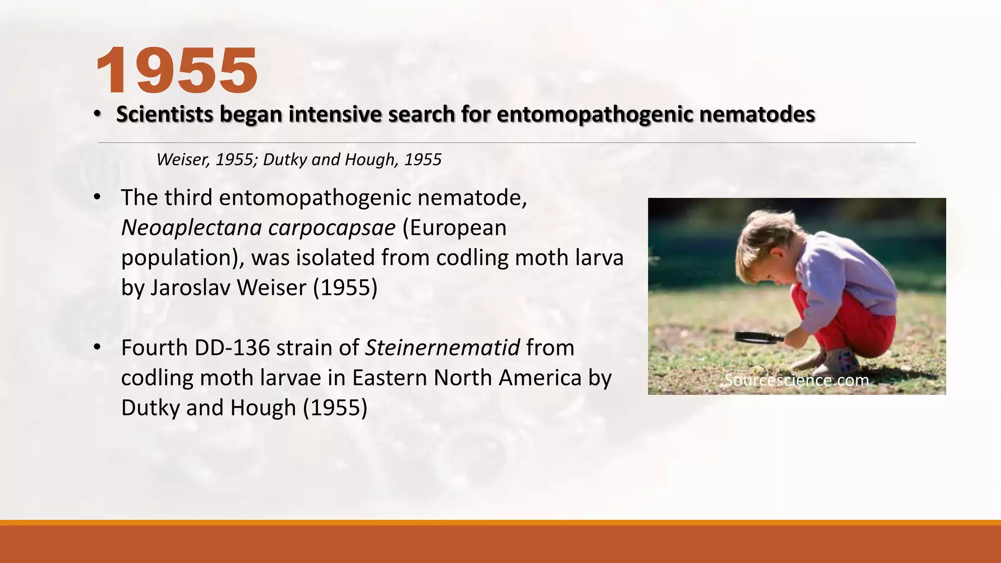 Wayback: History of Entomopathogenic Nematodes.pptx