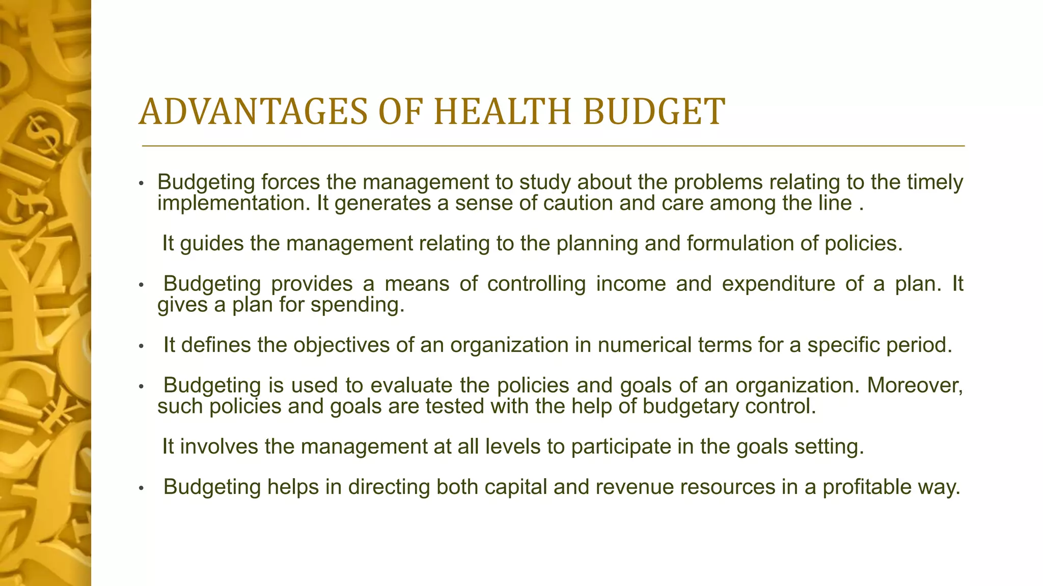 Health budget | PPTX