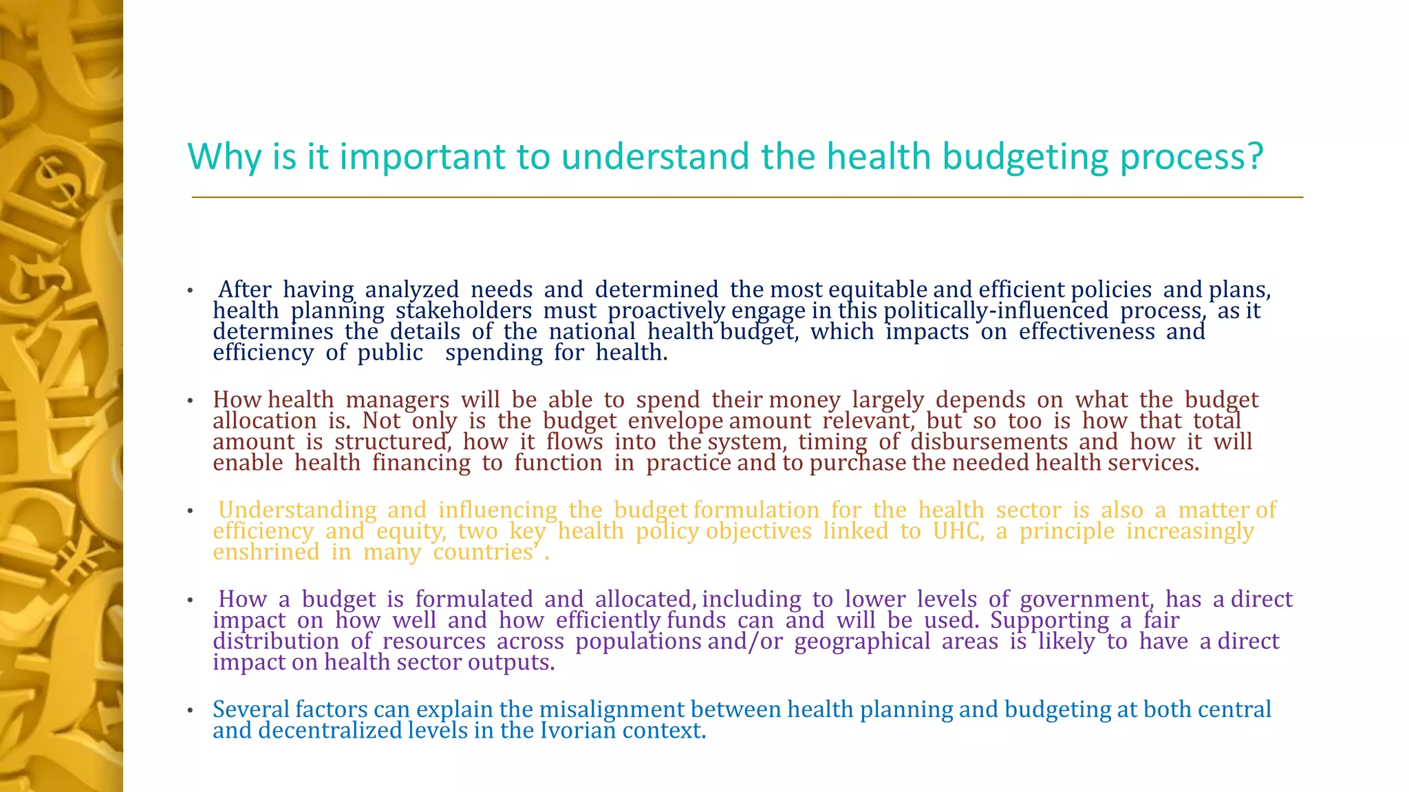 Health budget | PPTX